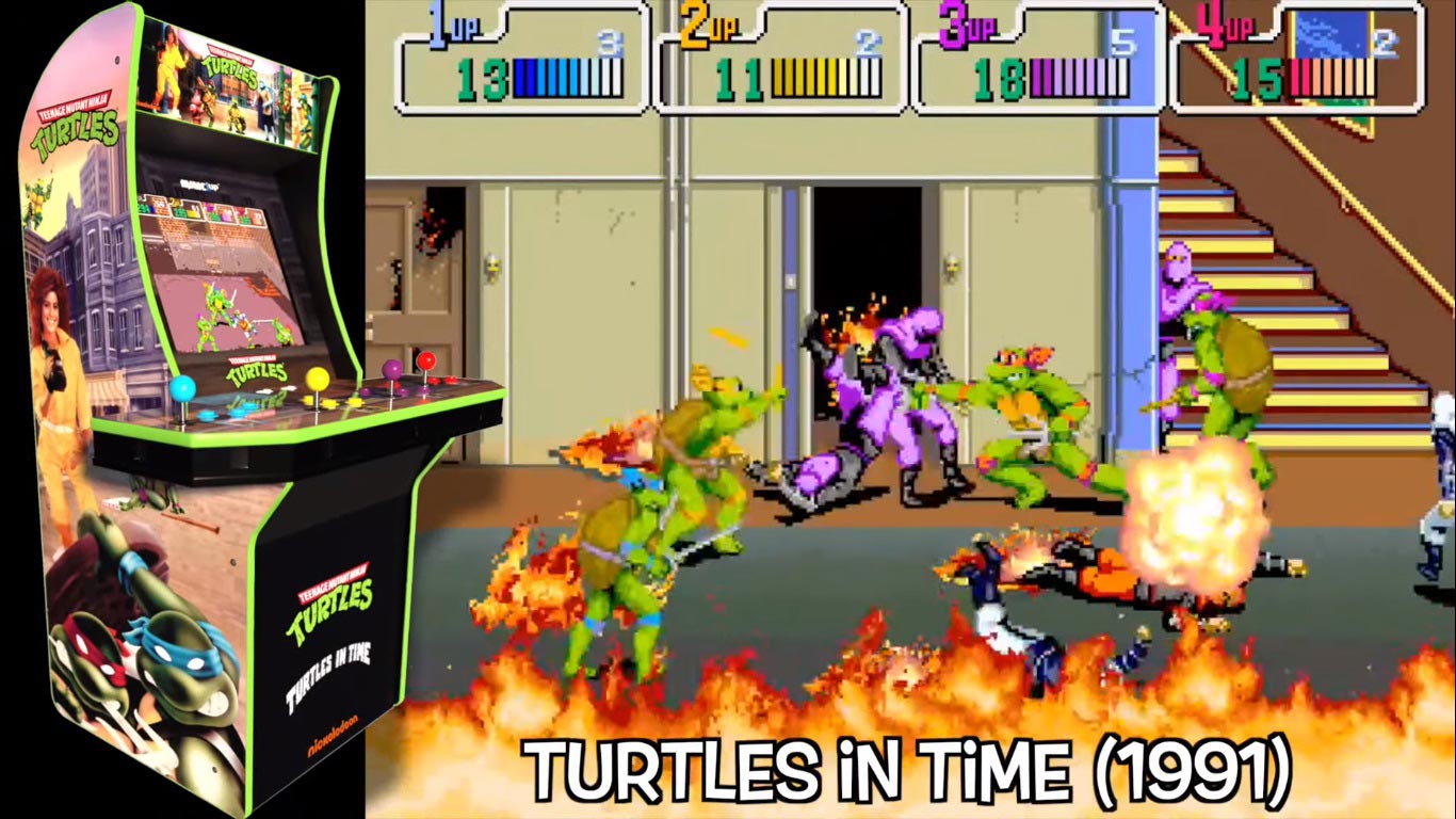 E3: Arcade1Up demos Marvel, 4-player TMNT cabinets - GBL.gg